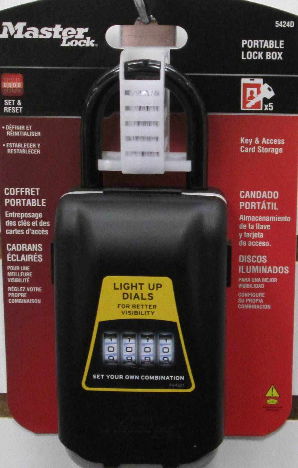 Master Lock 5424 Portable Lock Box – Benton Lock Online